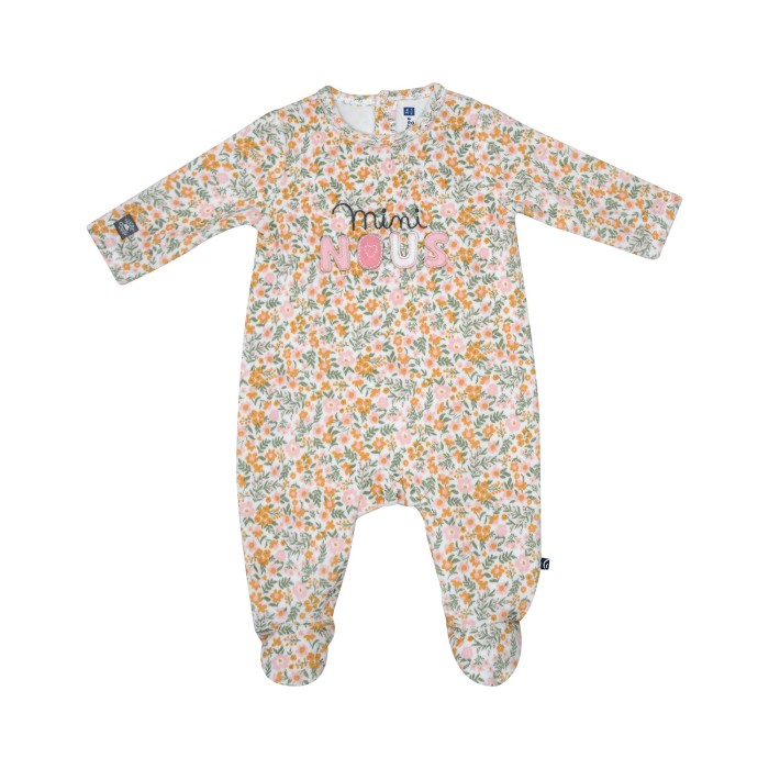 DORS BIEN RACHEL VELOURS RASE PONT DOS BEBE - Pyjamas, dors-bien ...