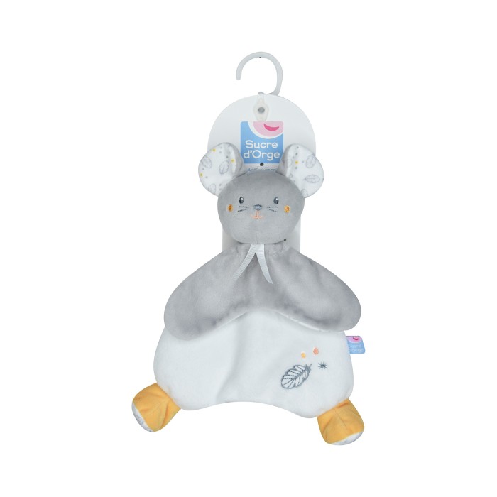 DOUMOU OUATINE SOURIS - SOS Doudou - DOUDOUS & JOUETS : Bébé – Sucre d’Orge
